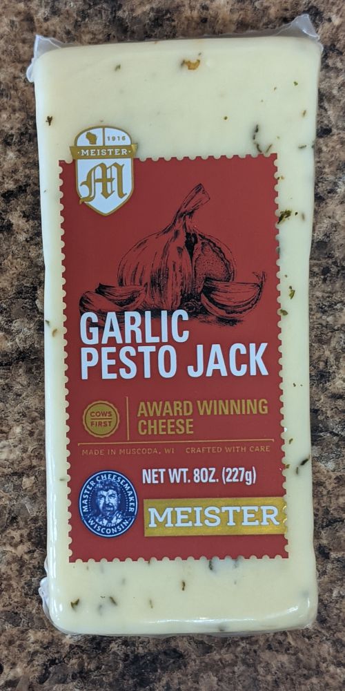Garlic Pesto Jack - Colby, Jack & Colby Jack Cheese - Arena Cheese