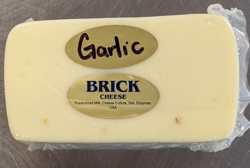 Garlic Brick - Brick Cheese - Arena Cheese