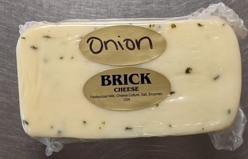 Onion Brick - Brick Cheese - Arena Cheese