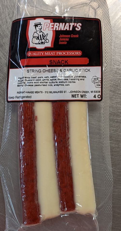Snack String Cheese 4oz. - Sausage - Arena Cheese