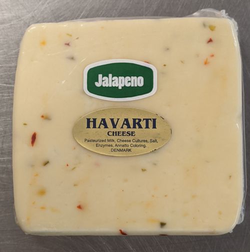 Jalapeno Havarti 8 oz - Havarti Cheese - Arena Cheese