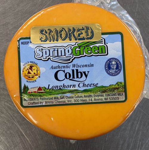 Smoked Colby 1lb. - Colby, Jack & Colby Jack Cheese - Arena Cheese